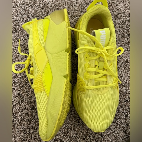 Puma | Shoes | Puma Lqdcell Neon Yellow Sneakers | Poshmark